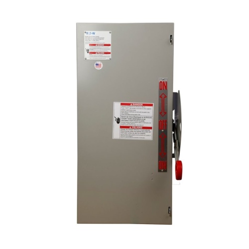 Eaton DT323UGK Heavy Duty Safety Switch - Non-Fusible, DT, 100 Amp