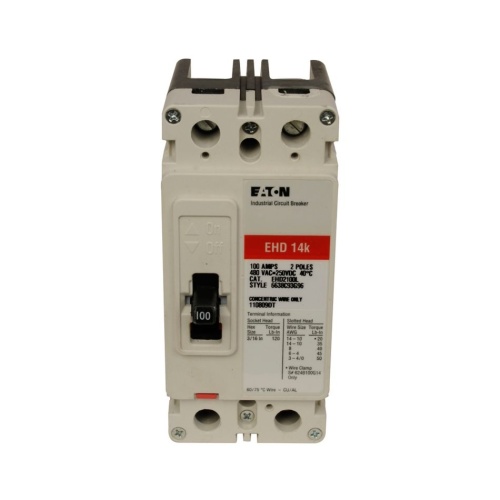 Eaton EHD2060-GR1 - Series C Complete Molded Case Circuit Breaker, 60 ...