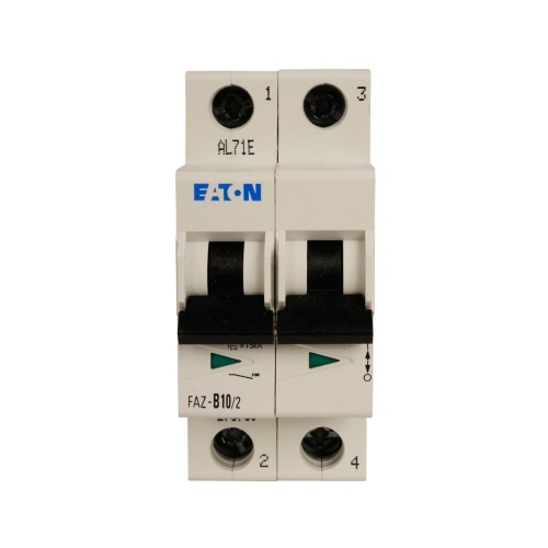 Eaton FAZ-S3/2 Mini CB - 3 Amp, Two Pole, 277 VAC, S Curve