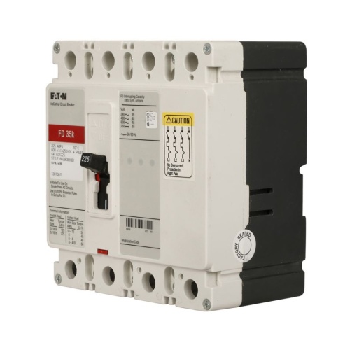 Eaton FD4150L Molded Case Circuit Breaker, C Series, 600 Max Volt, 150 ...
