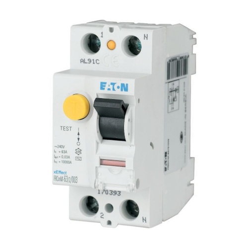 Eaton FRCMM-16/2/003-A - combined RCBO device, FRCmM Type , RCD/MCB, Type AC, Two-pole RCBO, 16A ...