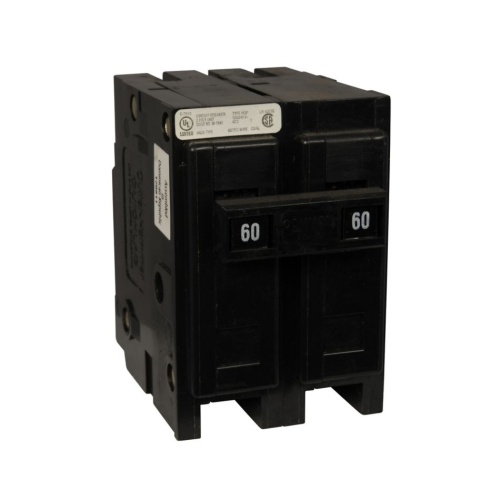 Eaton HQP2060D Thermal Magnetic Circuit Breaker - 240 Max Volt 60 Amp