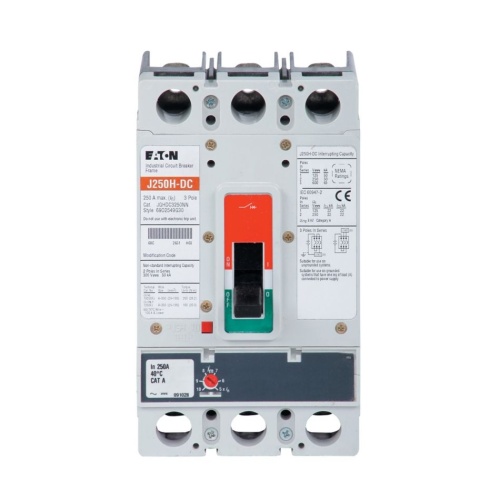 Eaton JGHDC3250FAW Complete Molded Case Circuit Breaker - 600 Max Volt ...