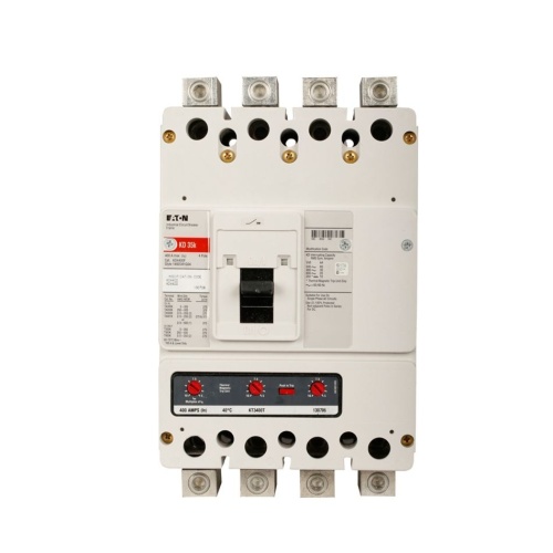 Eaton KDB4400KW Complete Molded Case Circuit Breaker - 600 Max Volt 400 Amp