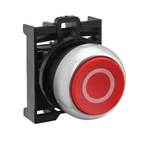 Eaton M22-D-R-X0 Modular Pushbutton, M22 Series, 22.5 mm