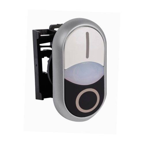 Eaton M22-DDL-WS-X1-X0 Modular Pushbutton, M22 Series, 22.5 mm