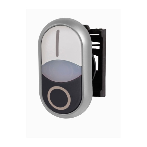 Eaton M22-DDL-WS-X1-X0 Modular Pushbutton, M22 Series, 22.5 mm