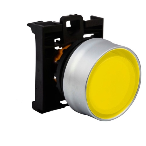 Eaton M22-DGH-Y Modular Pushbutton, M22 Series, 22.5 mm