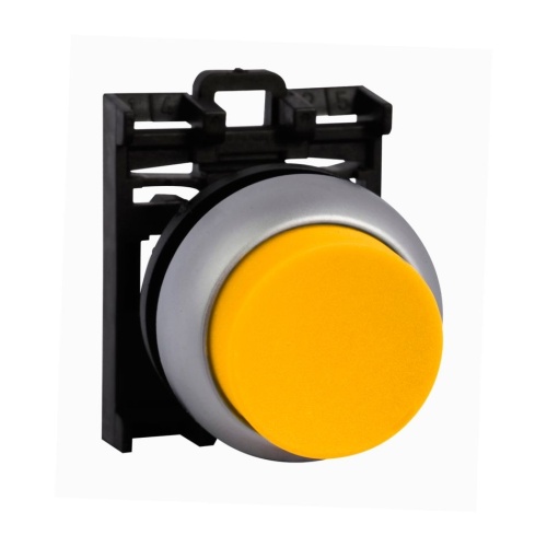 Eaton M22-DH-Y Modular Pushbutton, M22 Series, 22.5 mm