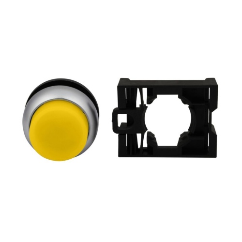 Eaton M22-DLH-Y Modular Pushbutton, M22 Series, 22.5 mm