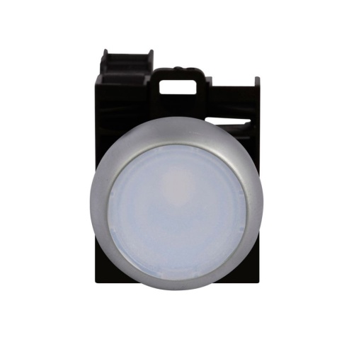 Eaton M22-DRL-W-K01-230W Modular Pushbutton, M22 Series, 22.5 mm