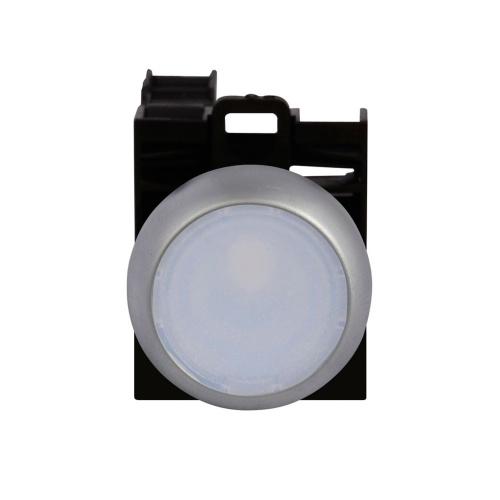 Eaton M22-DRL-W-K02-W Modular Pushbutton, M22 Series, 22.5 mm
