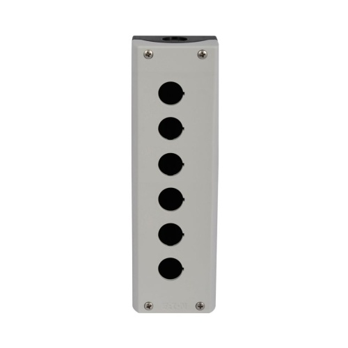 Eaton M22-I6-PG Surface Mounting Enclosure, M22 Series, 22.5 mm