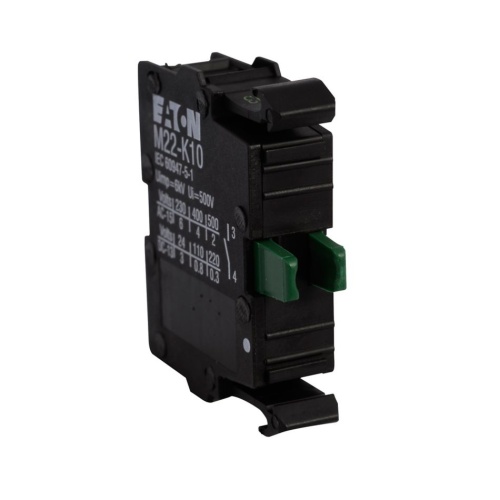 Eaton M22-K10-B25 Contact Block, M22 Series, 22.5 mm