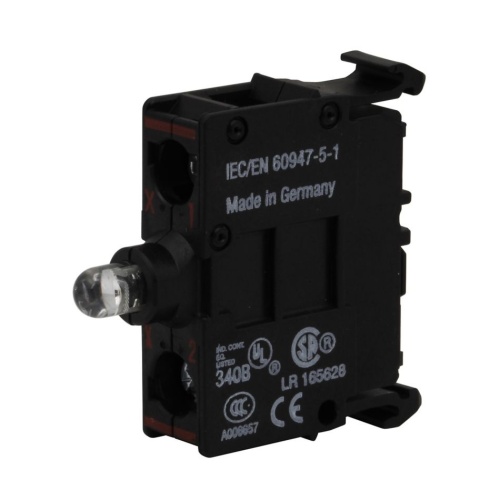 Eaton M22-LEDC230H-B Modular Pushbutton, M22 Series, 22.5 mm