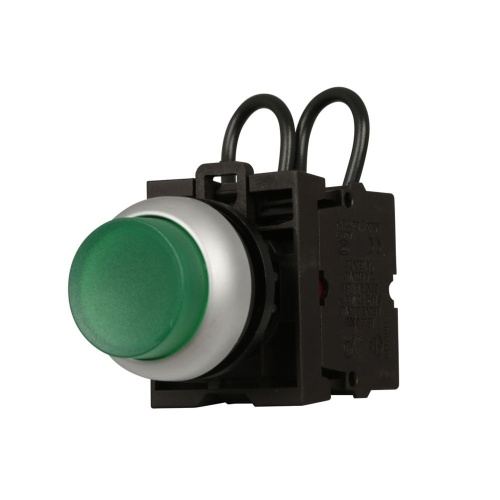 Eaton M22-T-Y-230W Modular Pushbutton, M22 Series, 22.5 mm