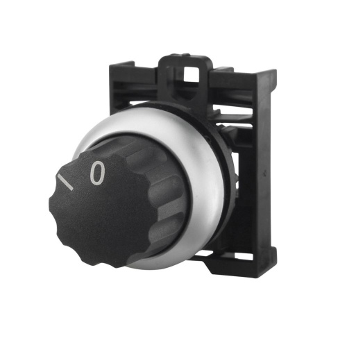 Eaton M22-WKV-K11 Modular Pushbutton, M22 Series, 22.5 mm, Black