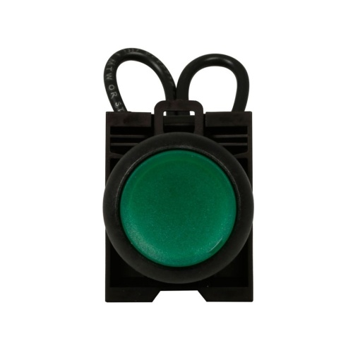 Eaton M22S-T-Y-230W Modular Pushbutton, M22 Series, 22.5 mm