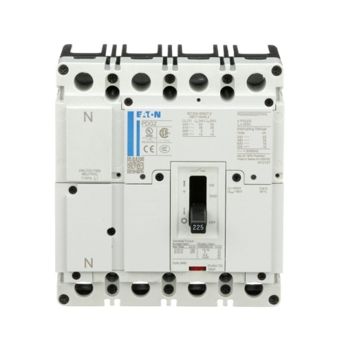 Eaton PDG24F0200TFFK - 200 Amp, Four Pole, 600 VAC