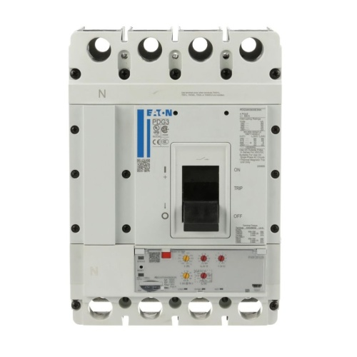 Eaton PDG34F0600E2XL - MCCB 4P, 600 Amp, 600 VAC, 3 Frame