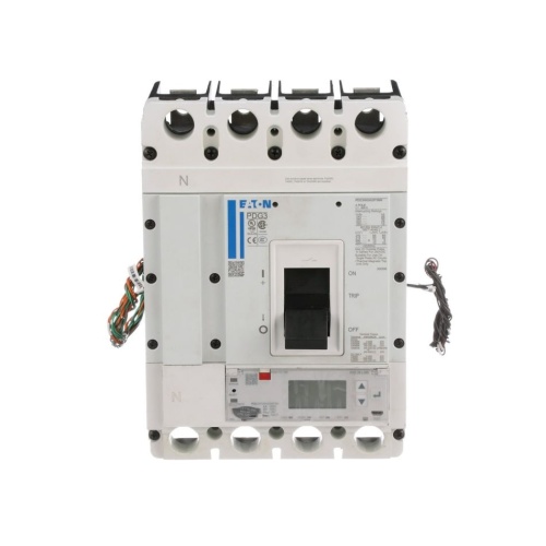 Eaton PDG34K0400P3WN - MCCB 4P, 400 Amp, 600 VAC, 3 Frame