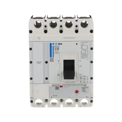 Eaton PDG34N0200VFAN - MCCB 4P, 200 Amp, 600 VAC, 3 Frame