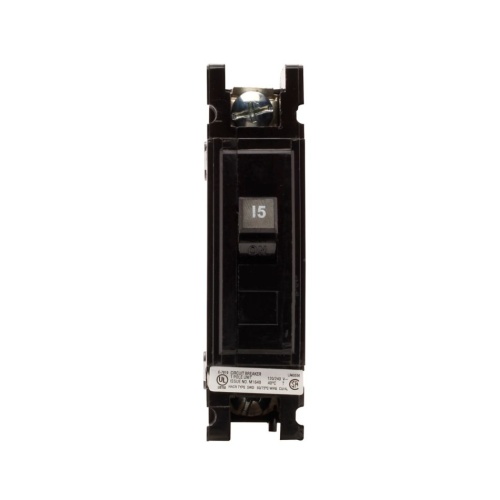 Eaton QCPHW1015 Thermal Magnetic Circuit Breaker - 240 Max Volt 15 Amp