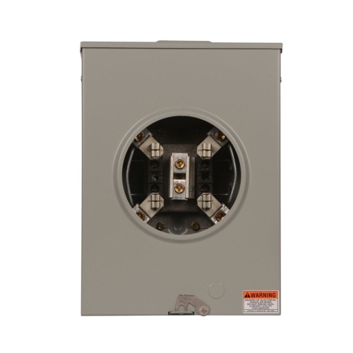 Eaton UAFHTRS202BSHCH - Meter Socket, 200 Amp, Single Phase, 600 VAC, 4 ...