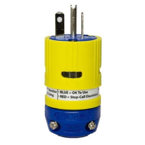 Ericson 1512-PML Ground Continuity / Diagnostic Plug - Yellow, 20 Amp ...