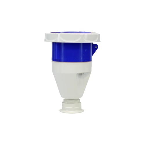 Ericson 360C6W IEC - Watertight Connector - Blue/Gray, IP67, 60 Amp ...
