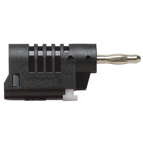Fluke 73092-0 STACKABLE BANANA PLUG, QUICK CONNECTION (BLACK) - 4912355