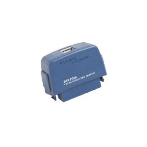 Fluke DSX-PC6A SINGLE DSX CAT 6A ADAPTERS WITH SHIELDED CAT 6A PATCH ...