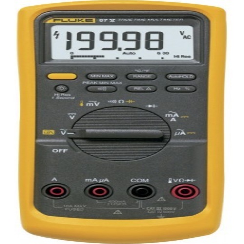 Fluke FLUKE-87-5 CAL INDUSTRIAL TRUE RMS MULTIMETER, CAL TRACEABLE W ...