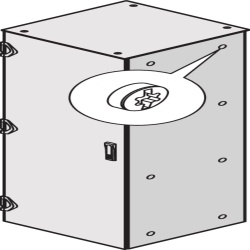 Hoffman 26130018 Varistar IP 55 Side Panel, Screw-Fixed, RAL 9003 ...