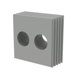 Hoffman CCFGSX445 Cable Entry Gland Plate Grommet Small, CCFGSX ...