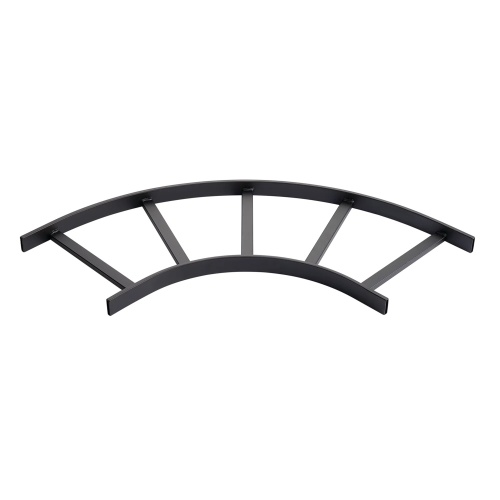 Hoffman L90HB24BLK 90-Degree Horizontal E-Bend Section for Ladder Rack ...