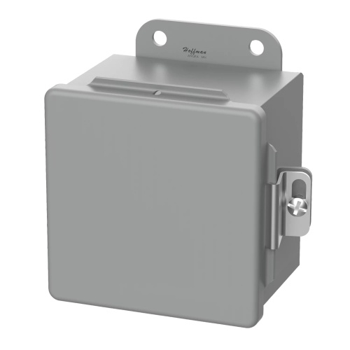 nVent Hoffman Z10086CHS A10086Ch Hinged On Short Side 10X8X6 Steel Gray