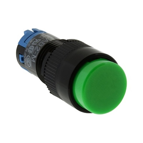 IDEC AB2M-A1P-B - A2 Series, A2 Series Pushbutton, Black, SPDT