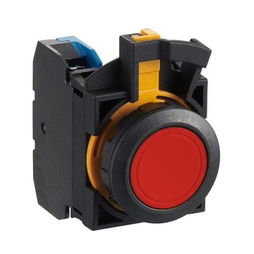 IDEC CW1B-M1E21R Pushbutton 22mm 2no1nc Red