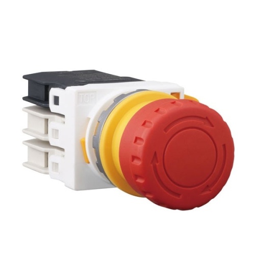 IDEC EU2B-YBV303CR Haz Loc Emergency Stop Switch, Red
