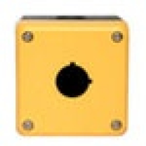 IDEC FB1W-111Y Enclosure 1 Hole Box Yellow
