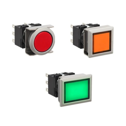 IDEC LB1K-3ST2D-2H - LB Series, Key Selector Switch, 16 mm, DPDT