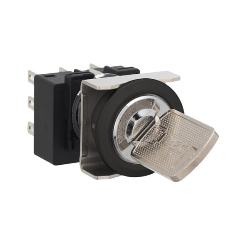 IDEC LB6K-3ST3C Lb 16mm Key Selector 3pdt C, Black