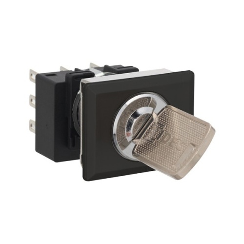 IDEC LB8K-33T3VD Lb 16mm Key Selector 3pdt D, Black
