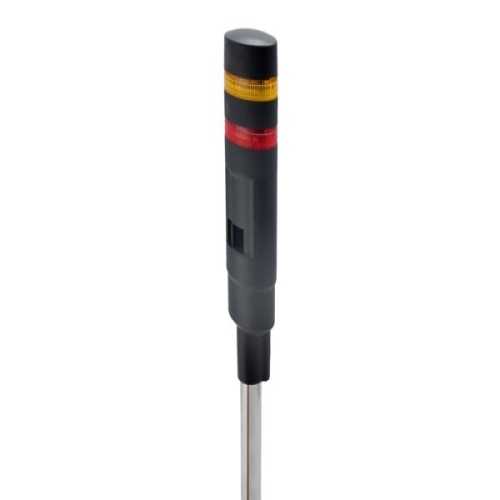 IDEC LD6A-2PZQB-RYC LED Tower Pole Base 2 Tier - Yellow/Red