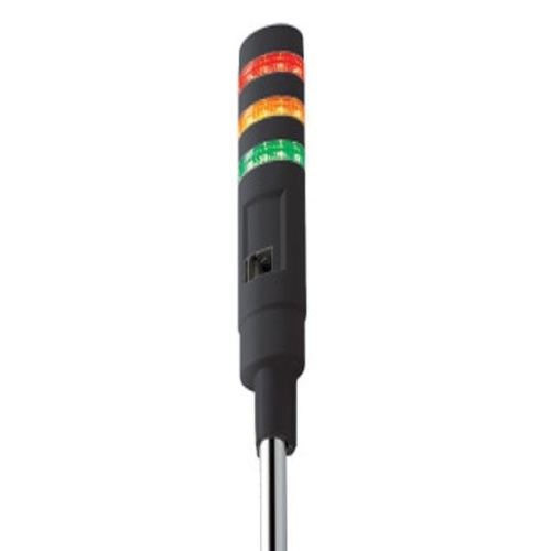 IDEC LD6A-3PZQB-RYGC LED Tower Pole Base 3 Tier - Red/Yellow/Green