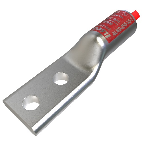 Ilsco ALND-250-38-1 Compression Lug - Aluminum, 250 MCM, Stranded, 35 ...