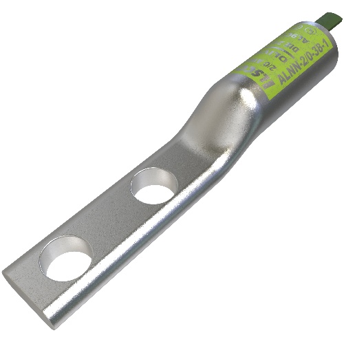 Ilsco ALNN-2/0-38-1 Compression Lug - Aluminum, 2/0 AWG, Stranded, 35 ...
