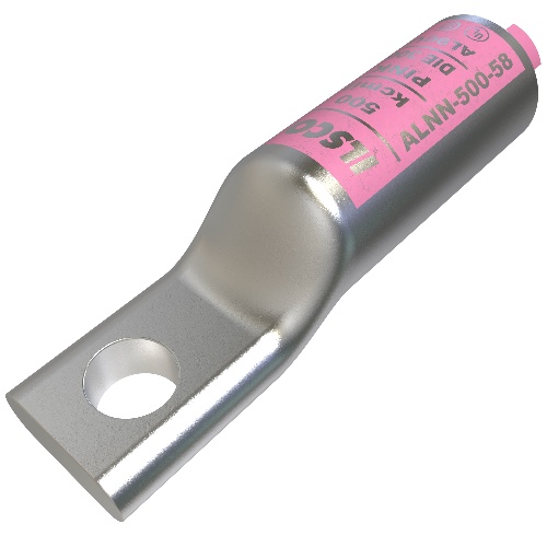 Ilsco ALNN-500-58 Compression Lug - Aluminum, 500 MCM, Stranded, 35 kV ...