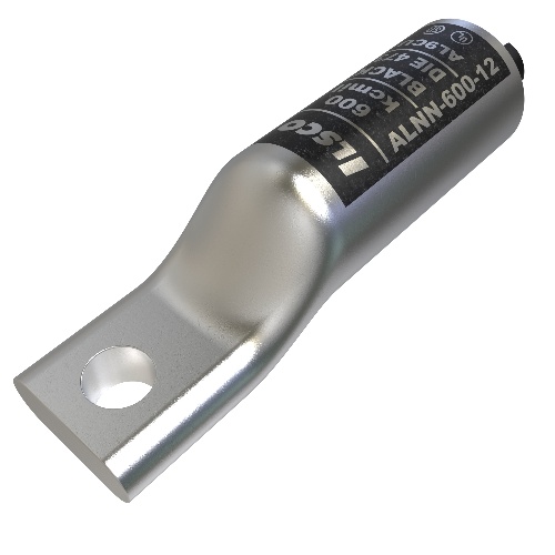 Ilsco ALNN-600-12 Compression Lug - Aluminum, 600 MCM, Stranded, 35 kV